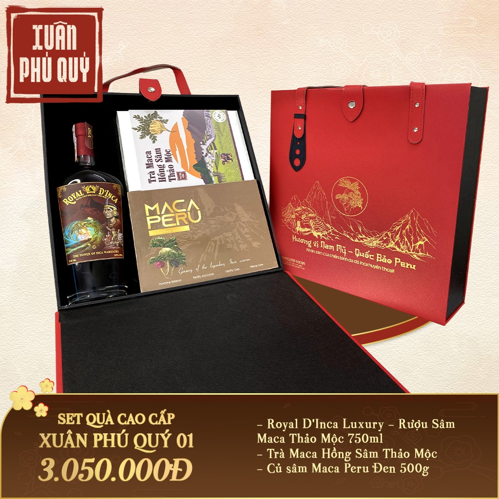 Quà Tặng Archives - Sâm Maca Peru & Royal D'Inca - Trường Sinh Foods